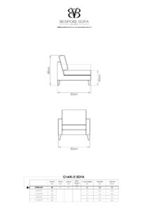 Charlie-Sofa – Luxury Handmade Sofas from Bespoke Sofa London